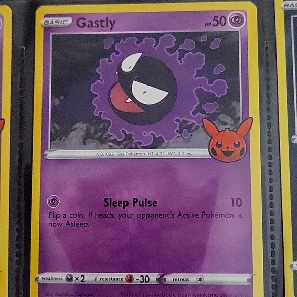 Pokemon | Toys | Gastly Halloween Pokmon Card | Poshmark